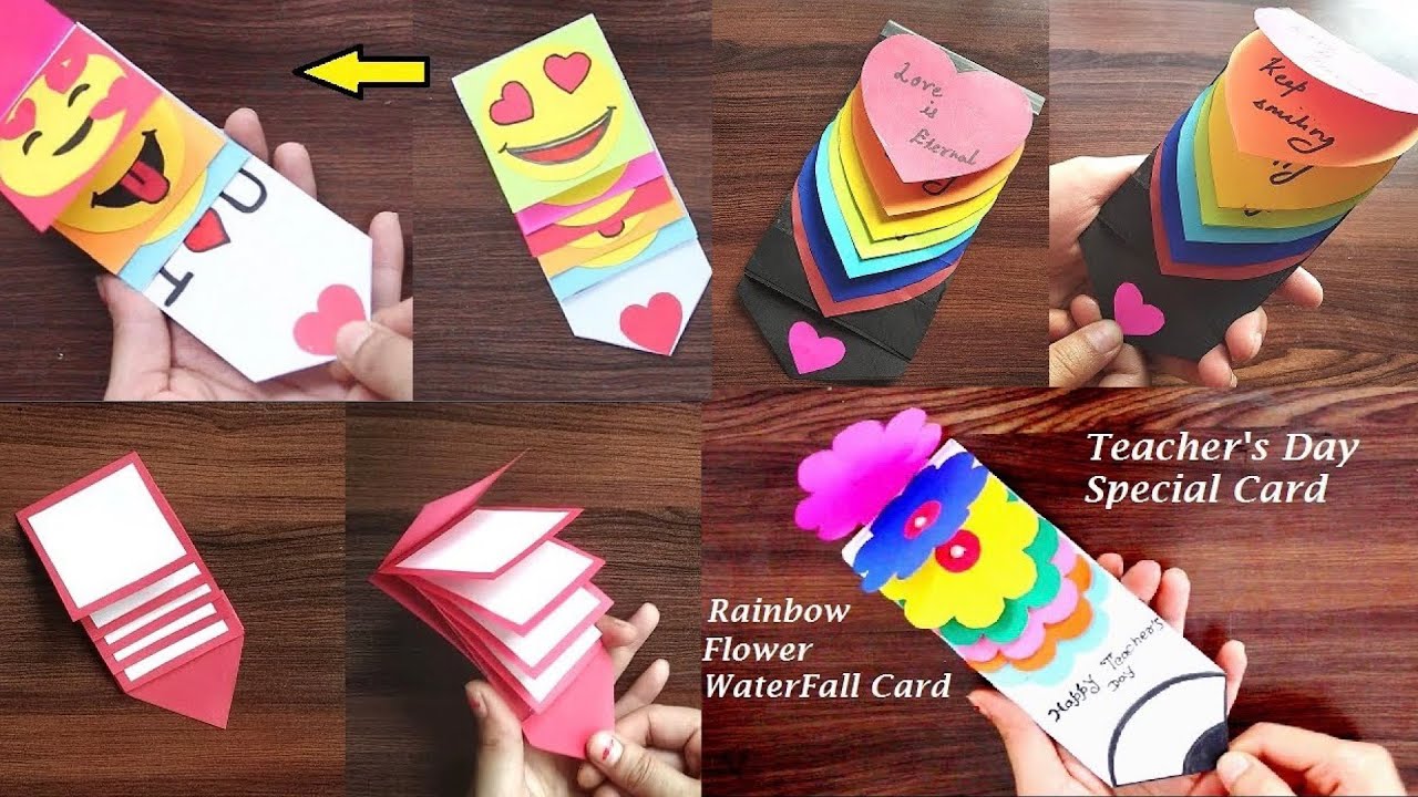 Best Waterfall Cards | Rainbow Cards | Best Gift for various occasion ...