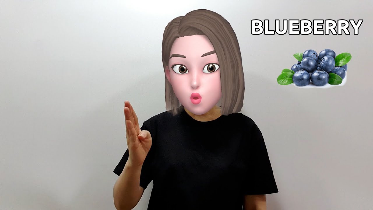 American Sign Language (ASL) Lesson: Blueberry - YouTube