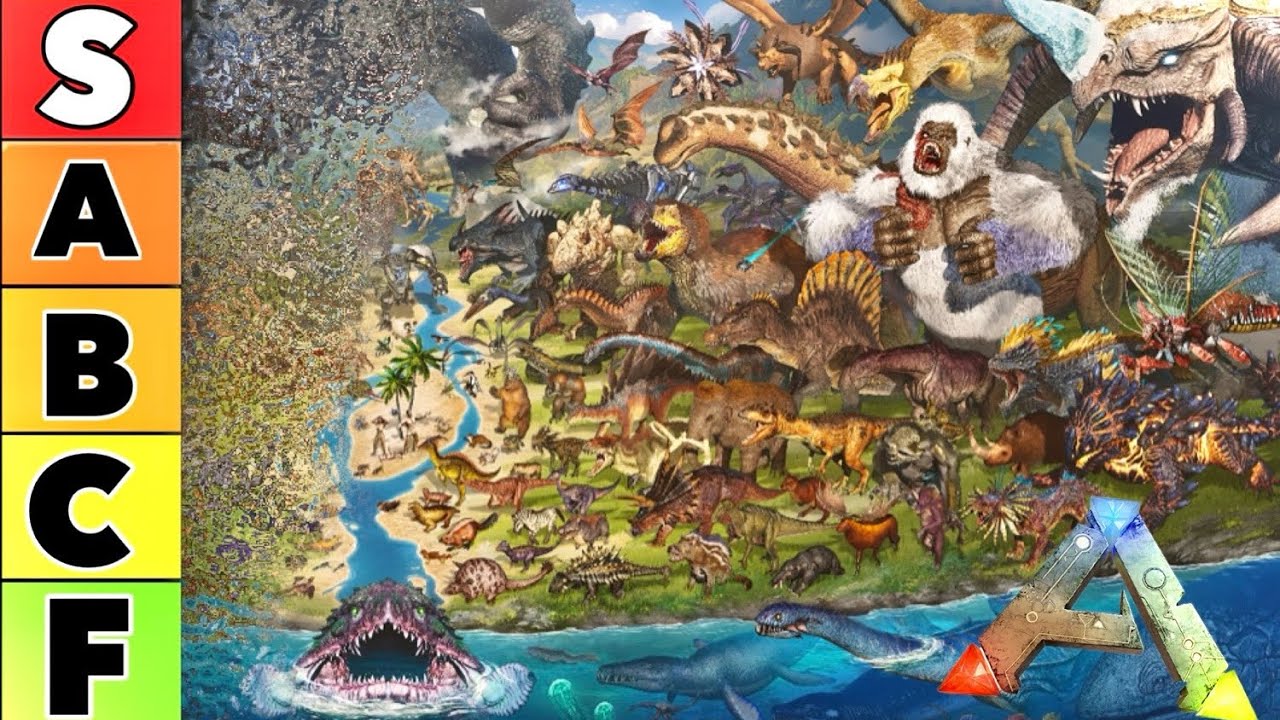 Ranking Every Creature In Ark on a Tier List! - YouTube