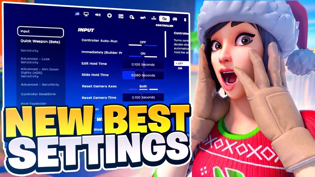 *UPDATED* BEST Controller SETTINGS + Sensitivity Guide! (PS5/PS4/Xbox ...