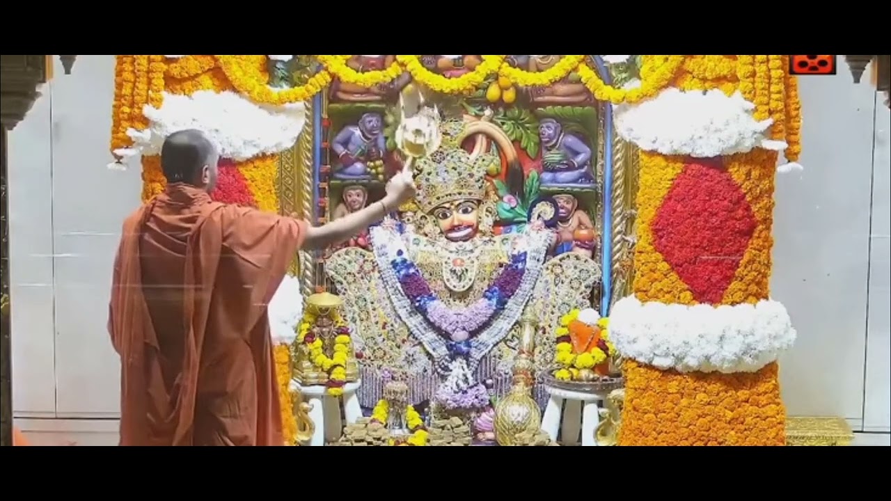 shringaar arati darshan salangpur hanumanji sukdi anakot darshan ...