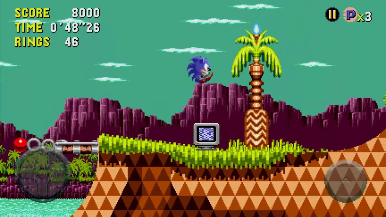 Sonic CD (1993) - Palmtree Panic (Past) - YouTube