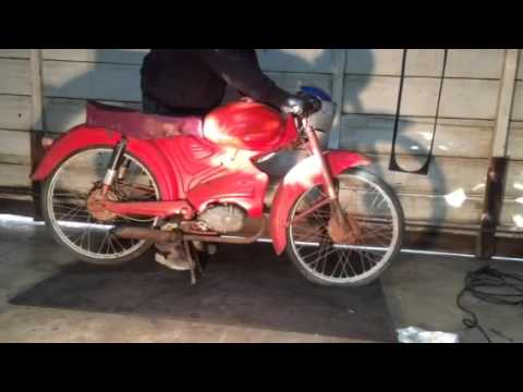 Demm sport moped - YouTube
