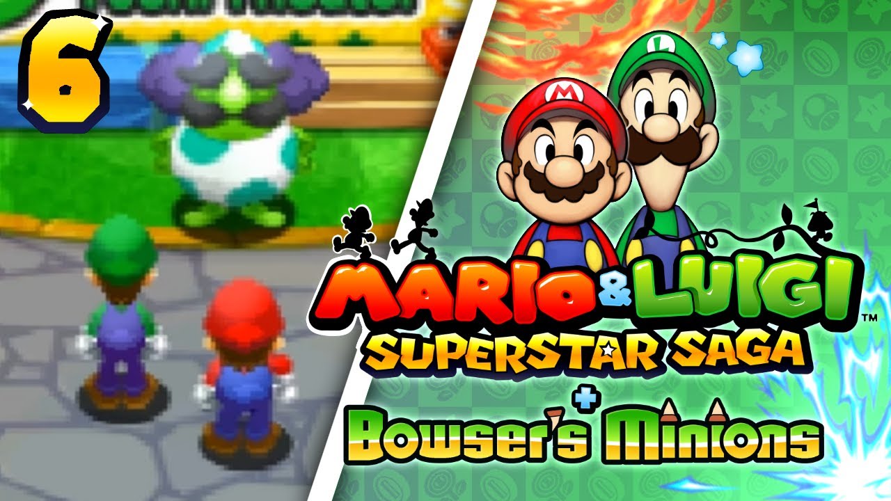 Finding the Beanstar Pieces! - Mario and Luigi Superstar Saga - Part 6 ...