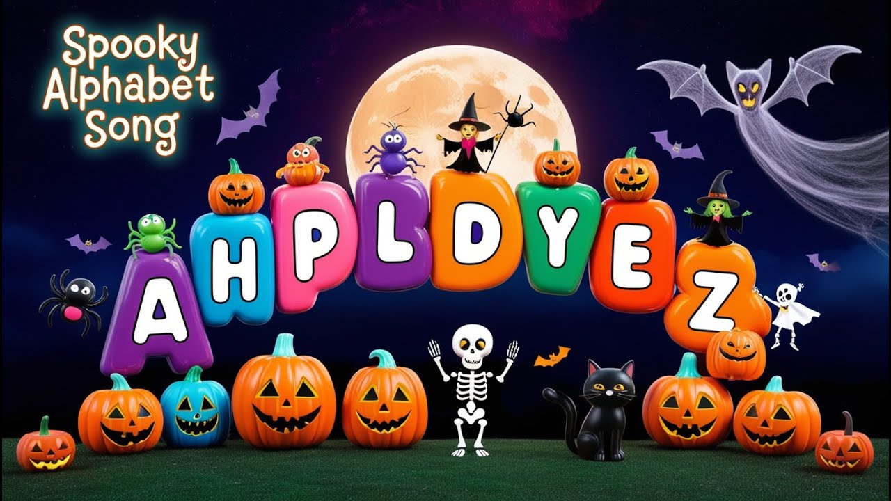 🎃👻Spooky Alphabet Song👻 - YouTube