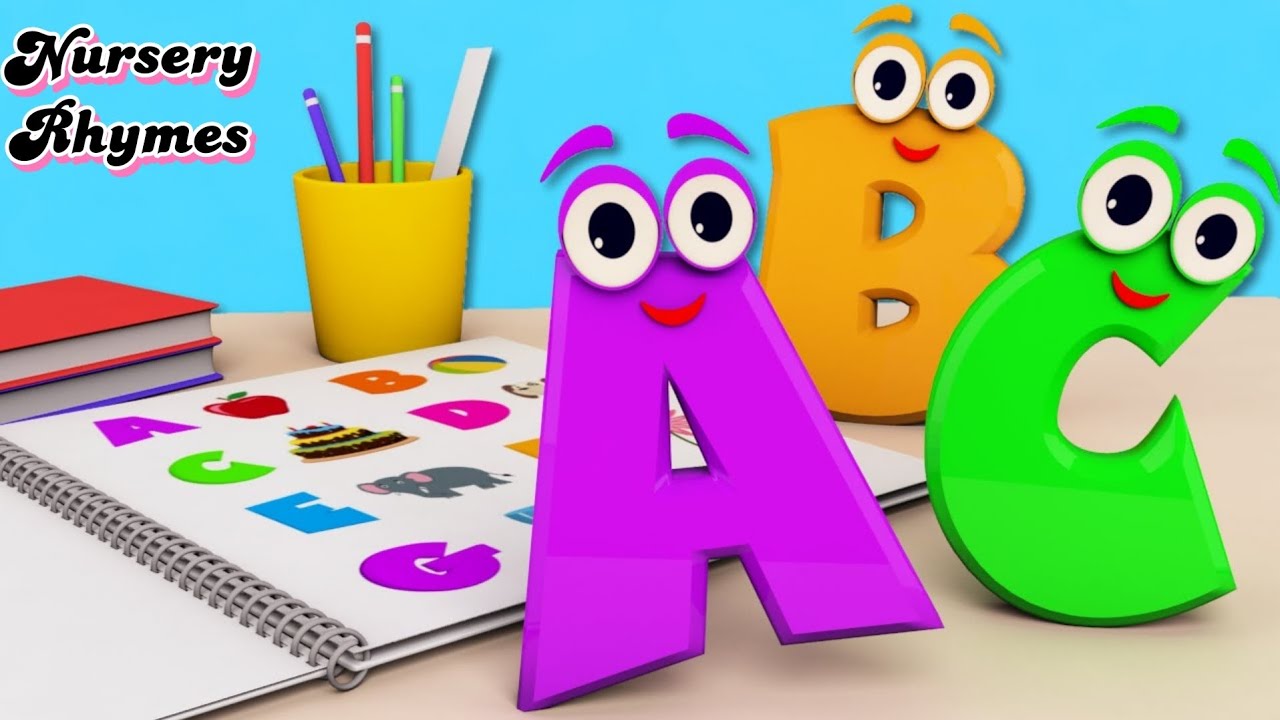 NURSERY ALPHABET SONG | ABCD SONG FOR NURSERY | ALPHABET RHYMES | # ...