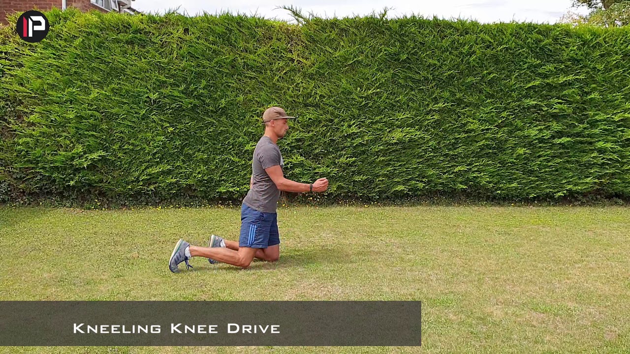 Kneeling Knee Drive - YouTube