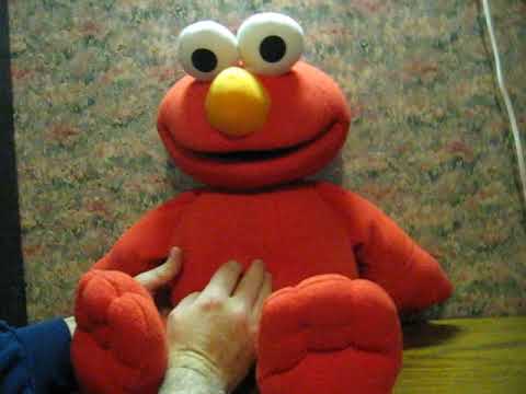 Sale Item Demo - Sesame Street Large Plush Talking Elmo - YouTube