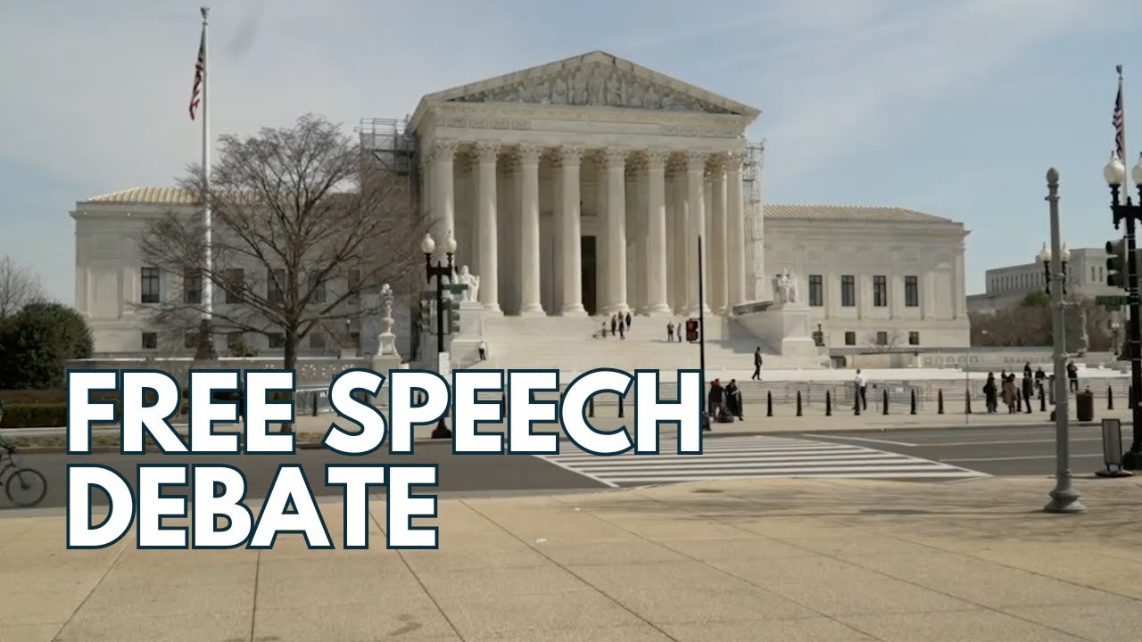 Supreme Court Grapples with Social Media Free Speech Debate - YouTube