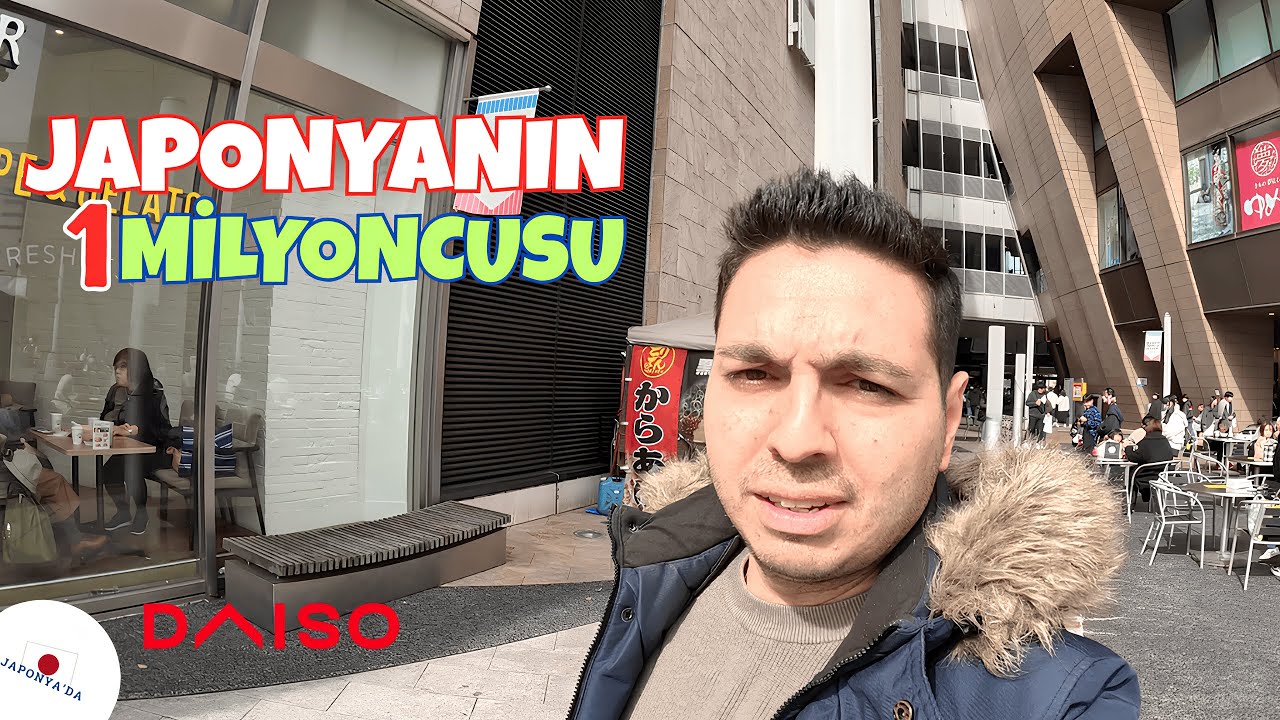 JAPONYA'NIN 1 MİLYONCUSUNA GİTTİM ! - DAISO - YouTube