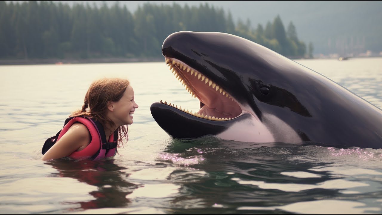 Unbelievable! Orca Rescues Human from Shark: A First in History - YouTube
