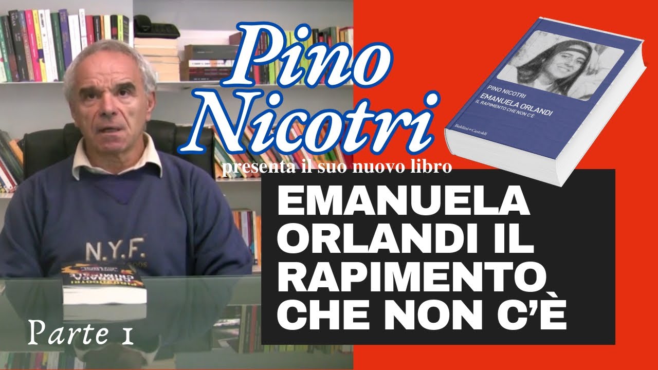 Emanuela Orlandi - Pino Nicotri racconta il suo libro Parte 1 di 2 ...