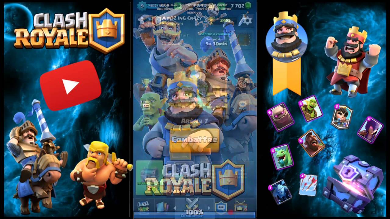 Clash royale - pack opening !!! - YouTube