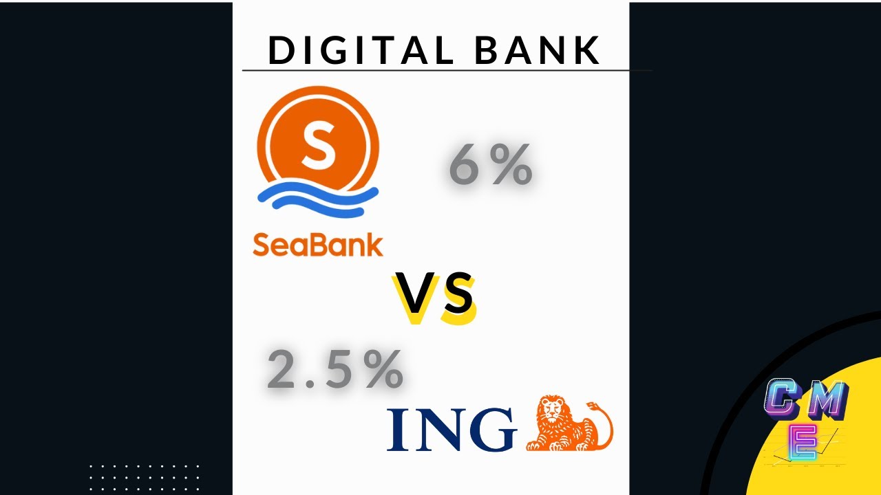SeaBank 6% VS ING 2.5% for 100,000 Interest Rate - YouTube