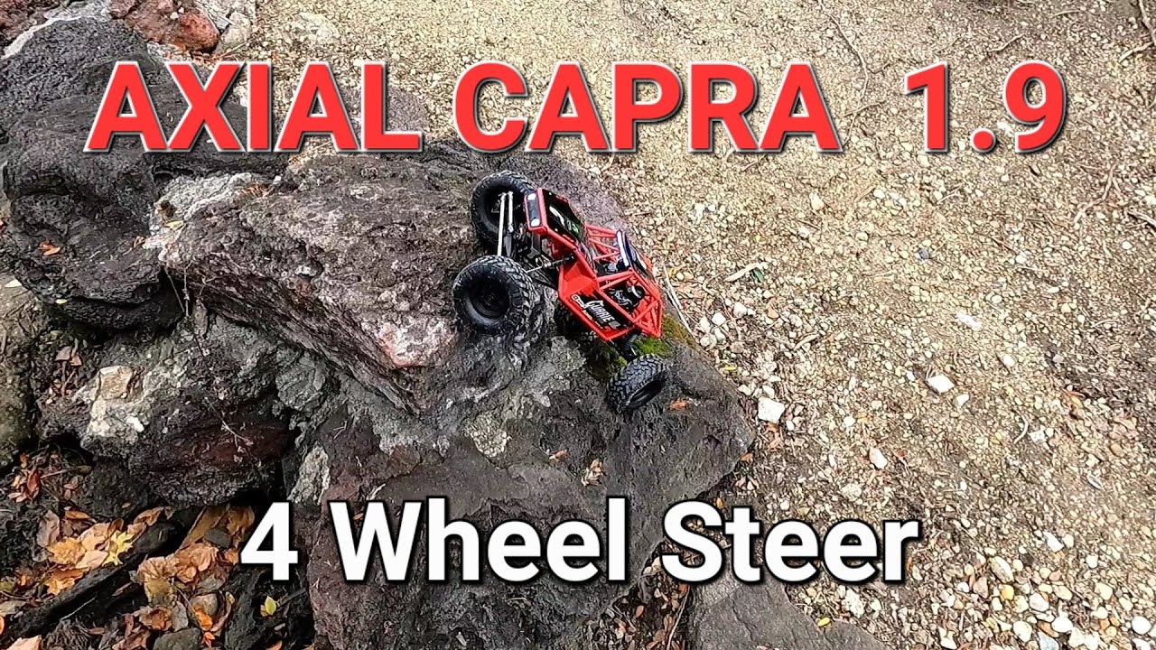 Axial Capra 1.9 4WS First Drive & Crawl. Rock Crawling Suburban Style! - YouTube