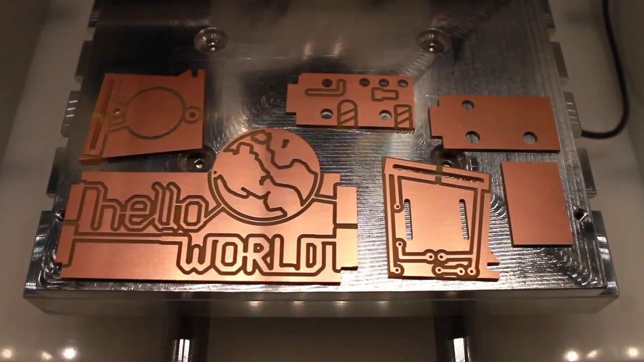 Othermill CNC - Hello World - YouTube