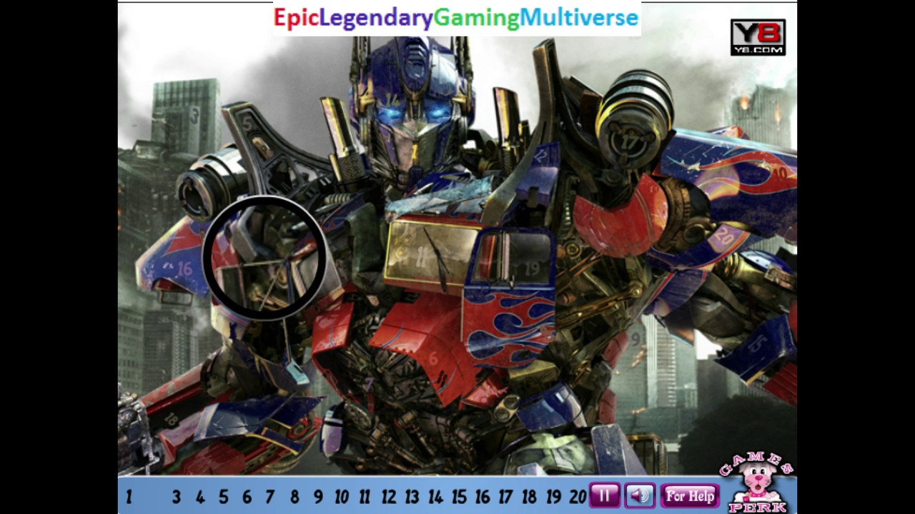 Transformers Hidden Numbers Gameplay Part #1 - YouTube