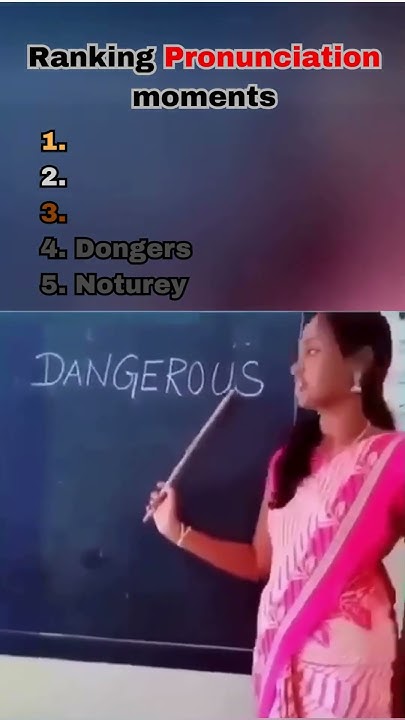Ranking worst pronunciation moments #shorts #top5 #funny #pronunciation - YouTube