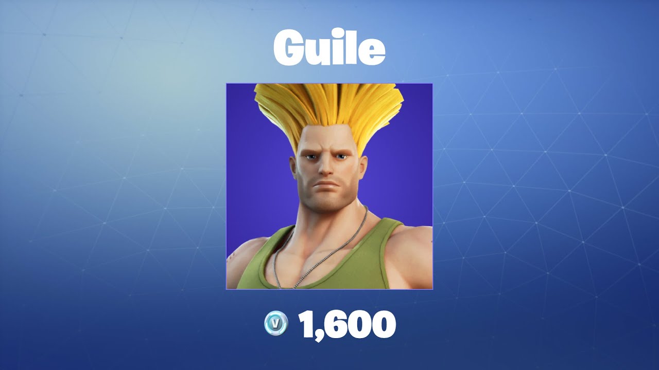 Guile | Fortnite Outfit/Skin - YouTube