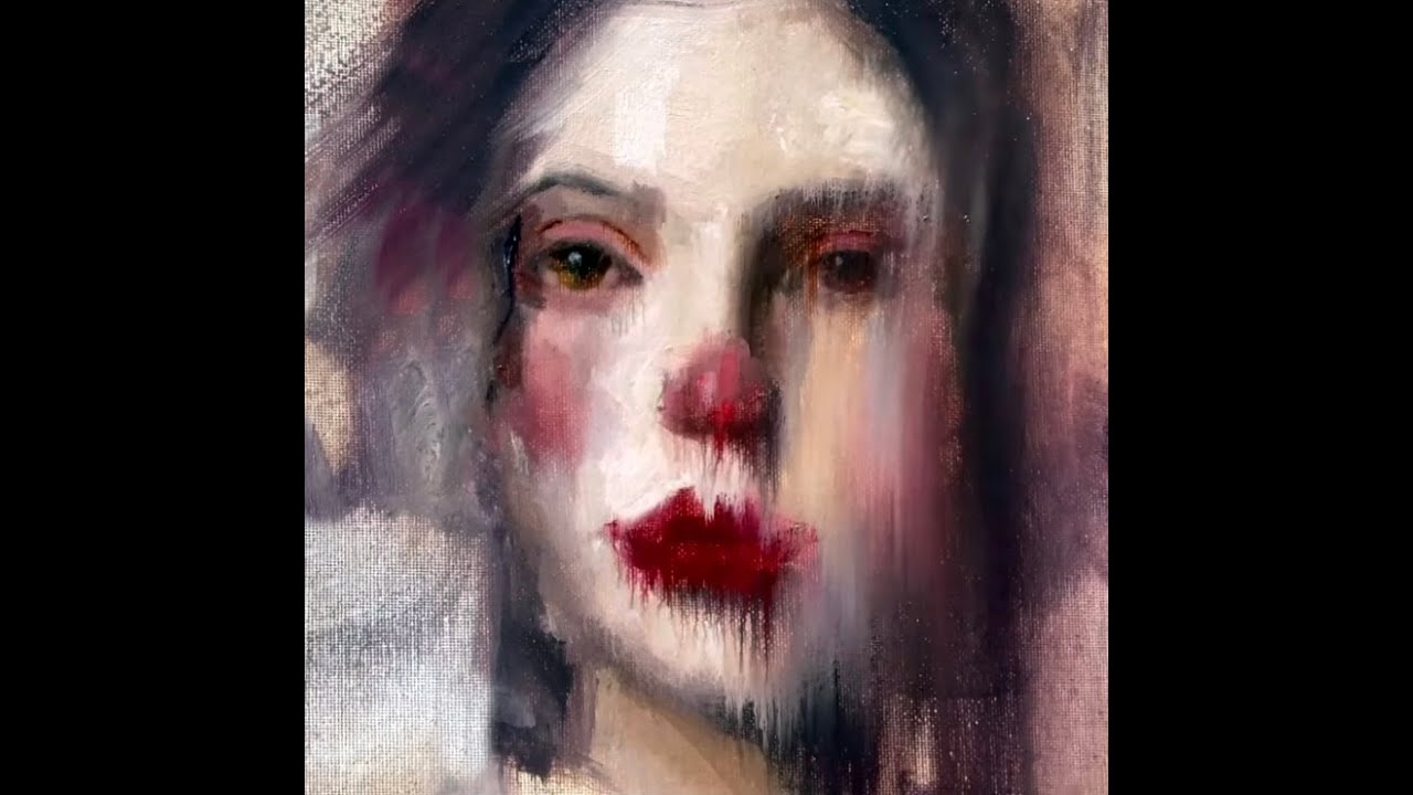 The Leaving: Documentation of Dissolving Oil Paintings by Jen Starling ...