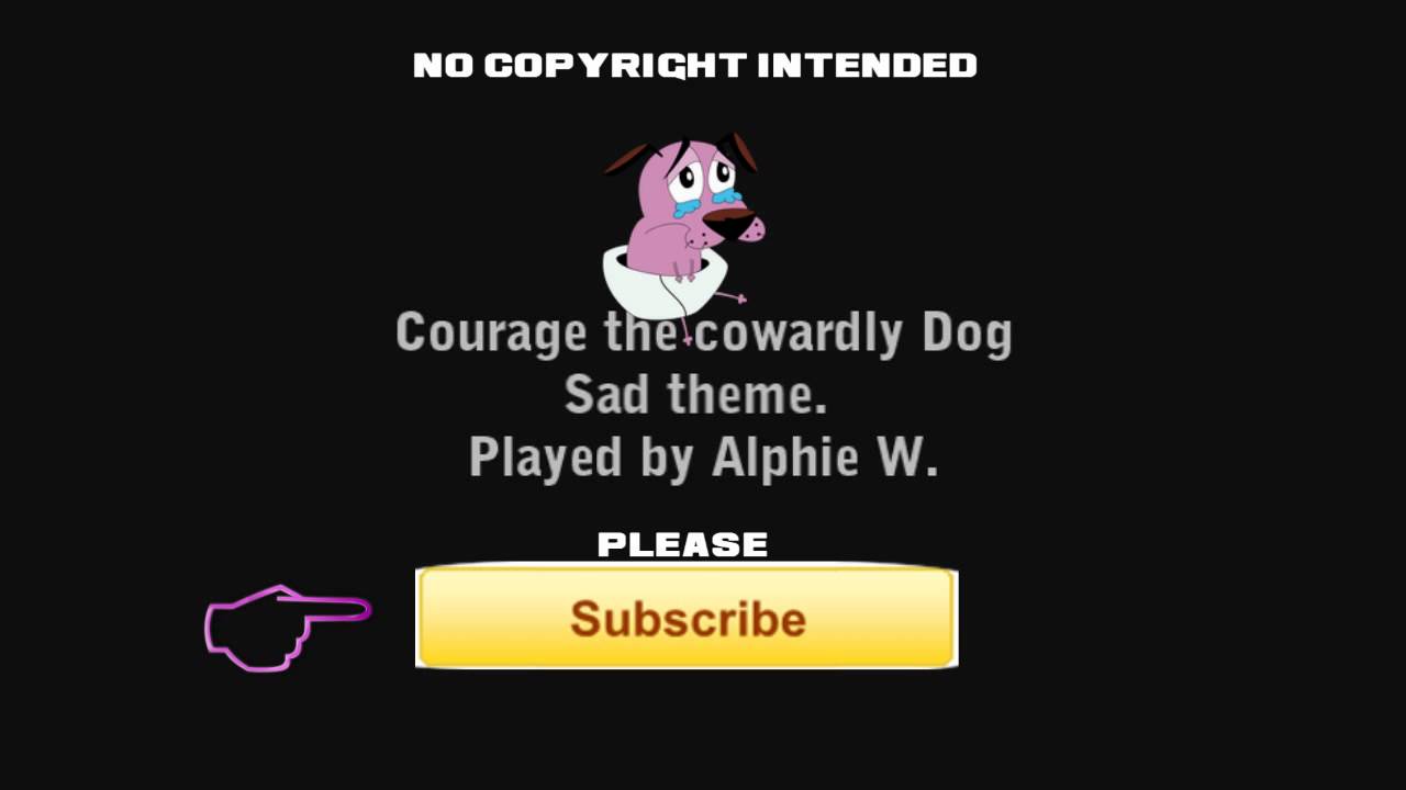 Courage sad theme official - Played by Alphie Wily - YouTube