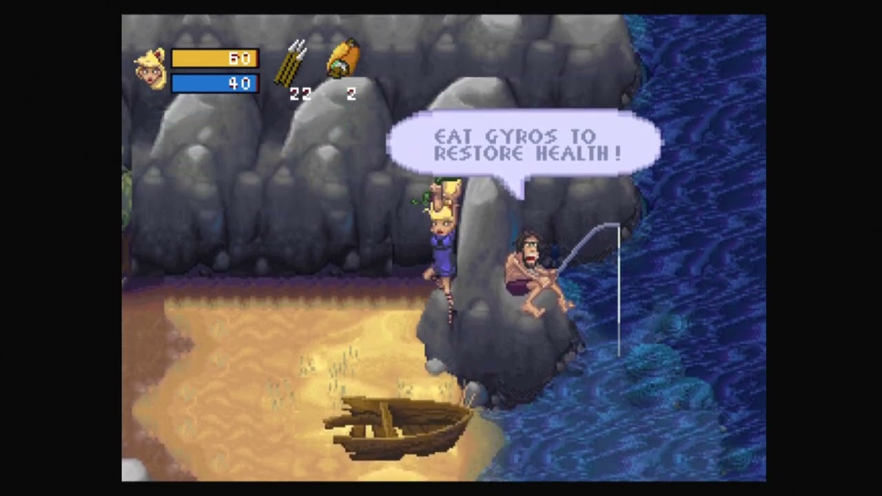 Herc's Adventures PS1 Gameplay - YouTube