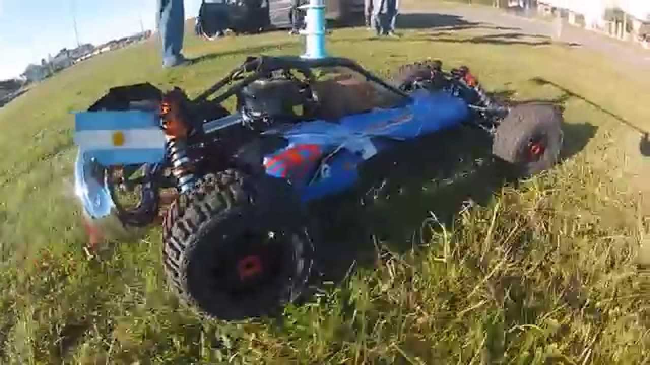 Rovan baja 305C - swivel cam - RC - YouTube