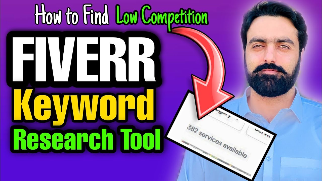 How to find LOW COMPETION keywords on fiverr | fiverr Keyword Research ...