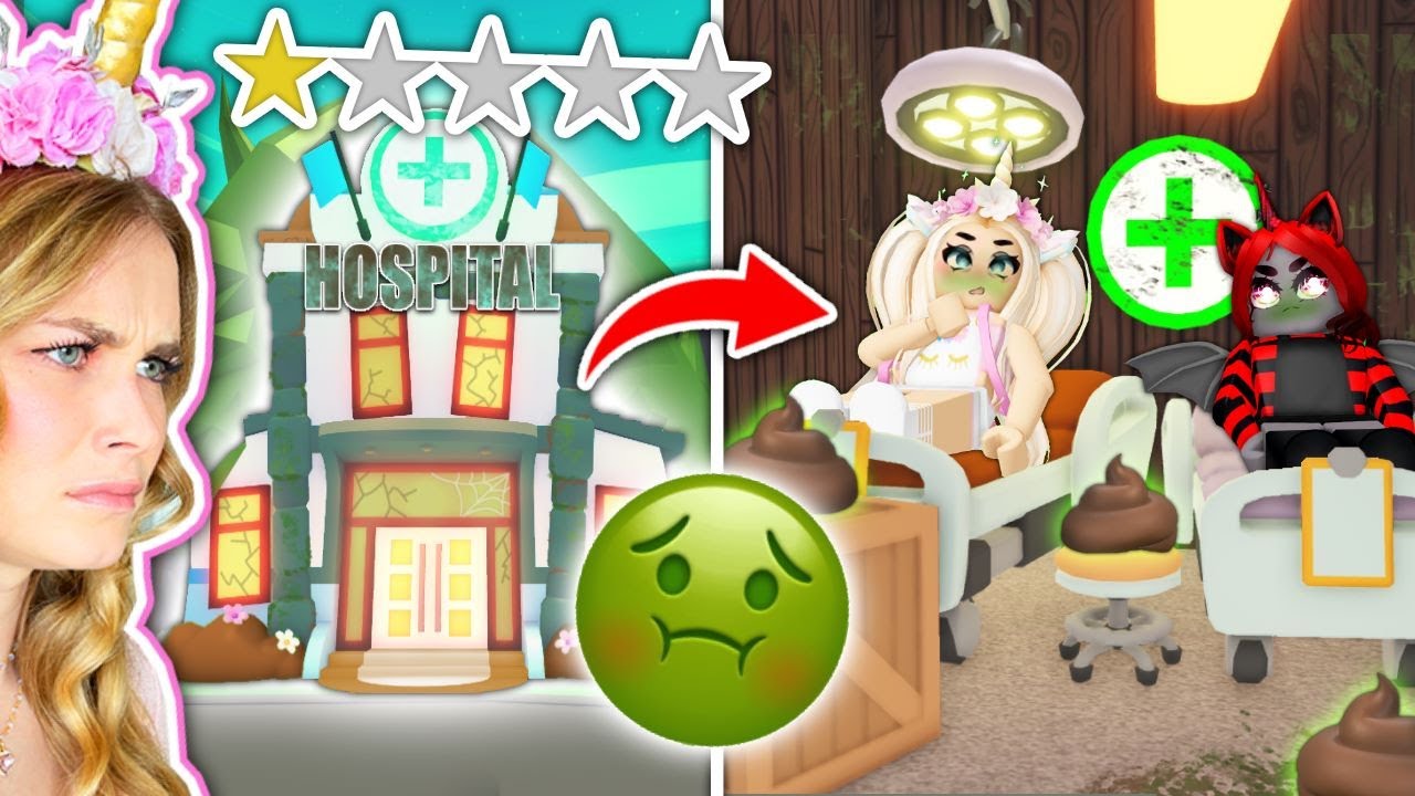 We Went To The WORST RATED HOSPITAL In Adopt Me! (Roblox) - YouTube