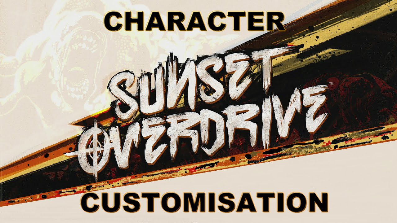 SUNSET OVERDRIVE XBOX ONE Character Customization - YouTube