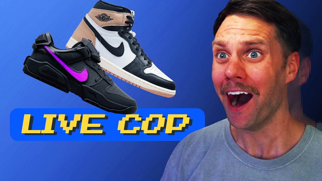 LIVE COP: Air Jordan 1 Latte & RTFKT DUNKS DROPPING?! - YouTube