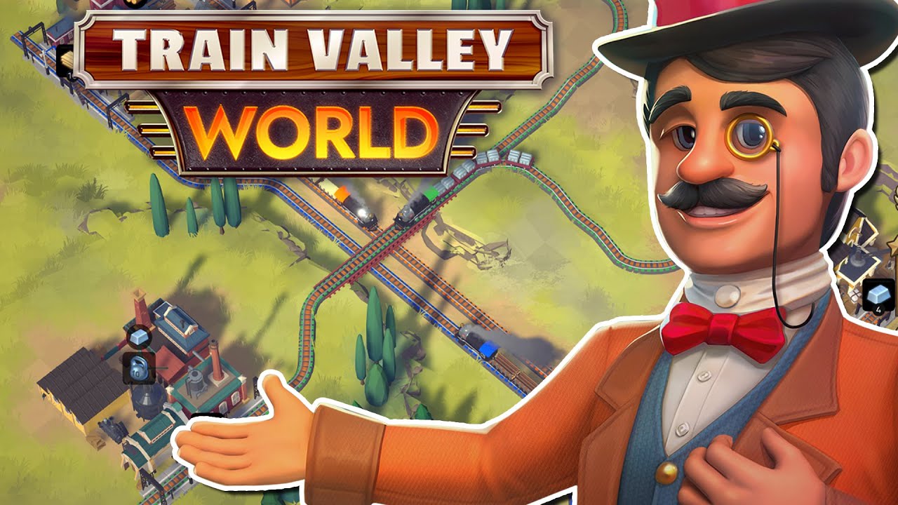 W tej grze stworzysz IDEALNĄ SIEĆ KOLEJOWĄ! - Train Valley World - YouTube