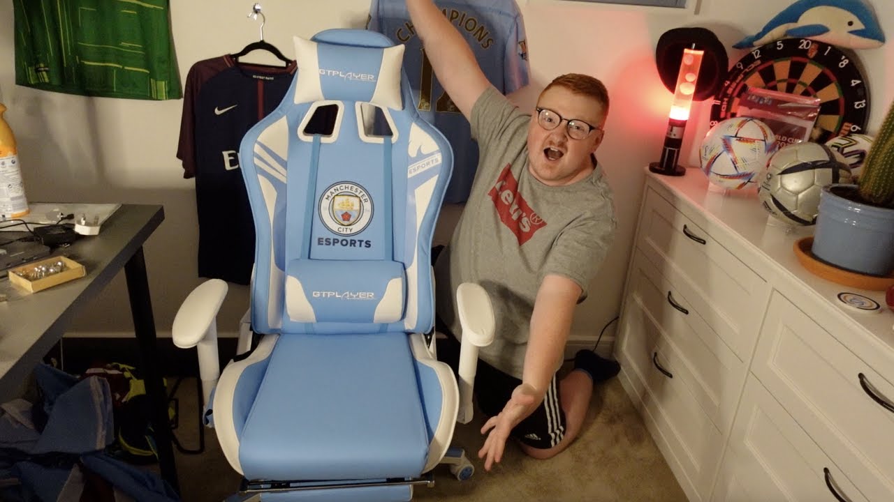 Introducing The NEW Manchester City Chair - YouTube