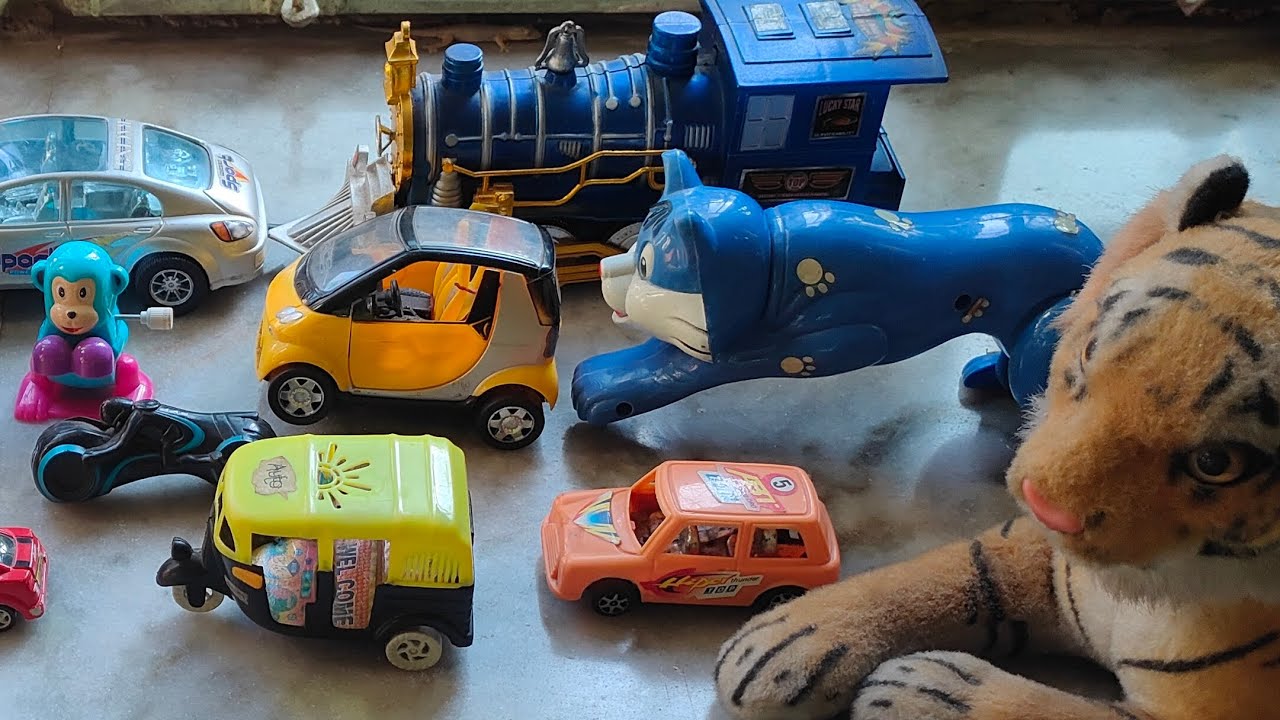 gadi wala cartoon। toy helicopter ka video। tractor toys jcb 55 dollar ...