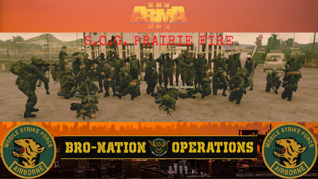 MACV SOG II Operation 'NO CHARLIE' II SOG Prairie Fire II BRO-NATION ...