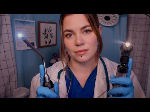 ASMR Head to Toe Full Body Exam | Medical Roleplay