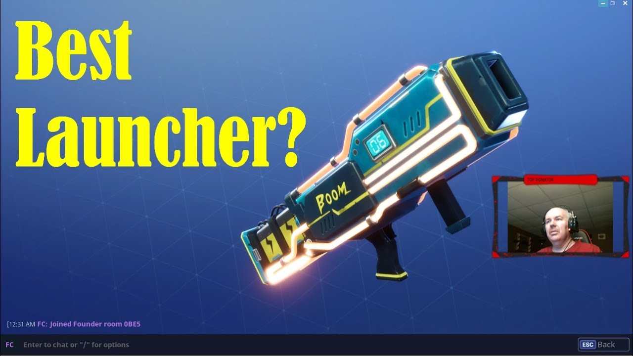 Noble Launcher Review (Fortnite Save the World) - YouTube