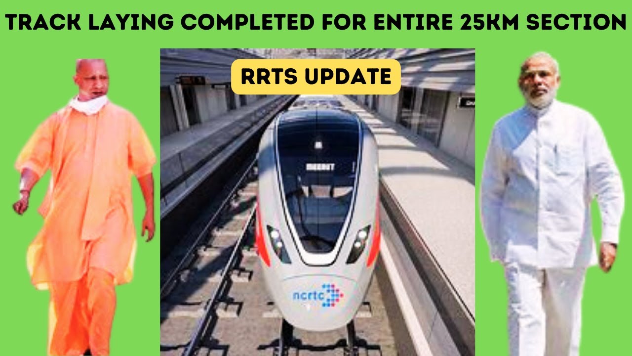 RRTS NEWS | Track Laying Completed For Entire 25Km Section | RRTS ...