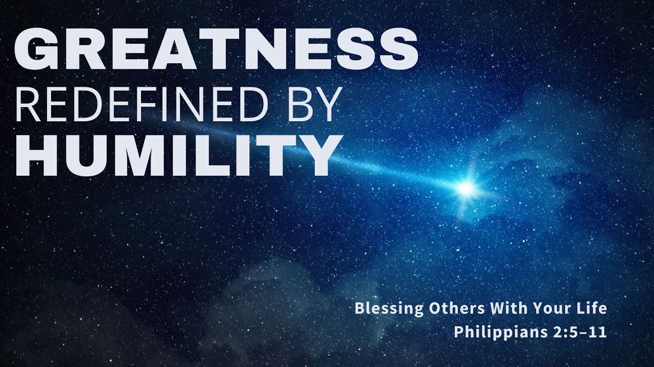 Greatness Redefined by Humility - Pastor Ian Buckley - YouTube
