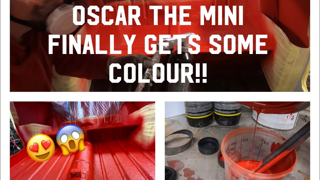 Mini restoration || spray painting- what a beautiful colour ️😱🤯 - YouTube