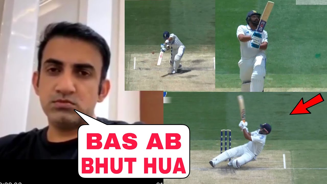 Gautam Gambhir Angry Statement on Virat , Rohit , Rishabh and team ...