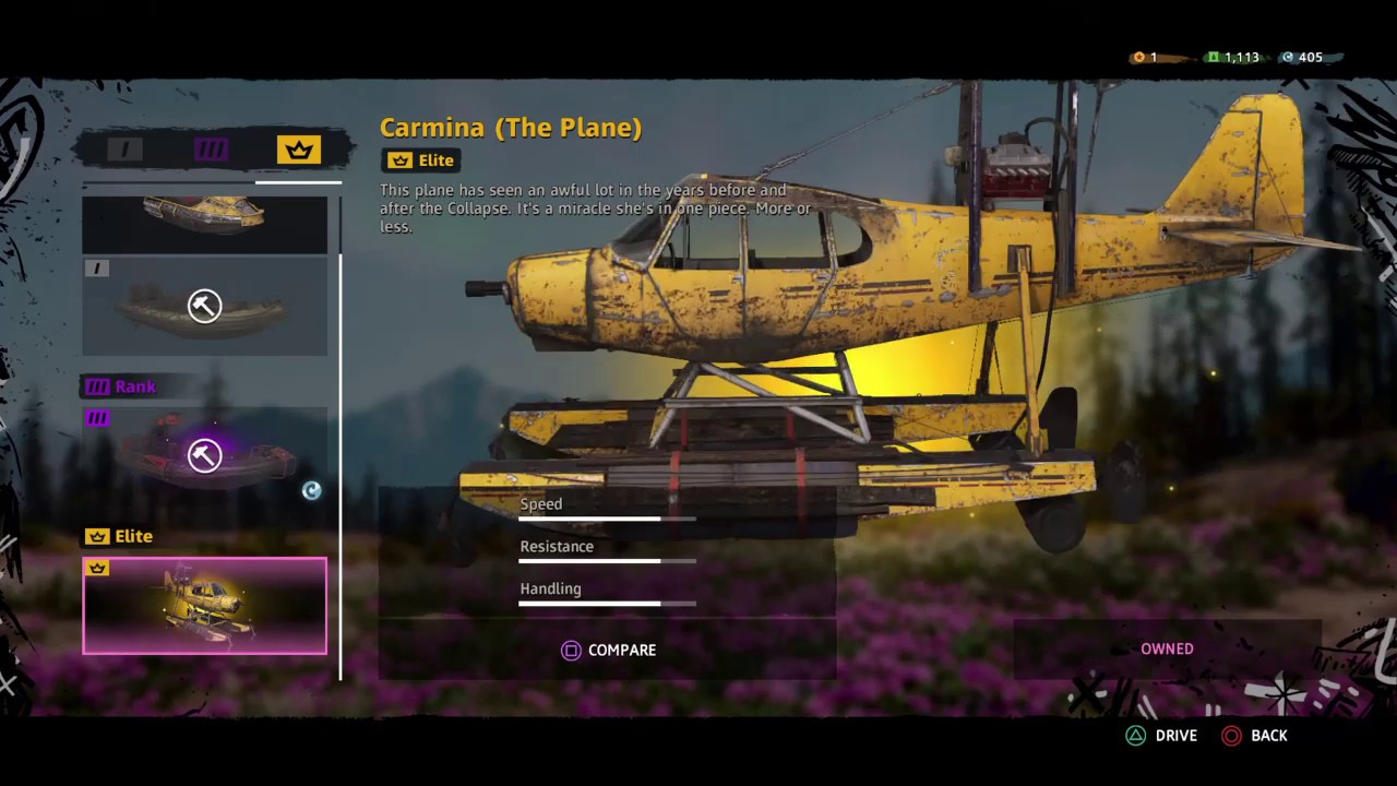 Far Cry New Dawn elite boat - carmina (the plane) - YouTube