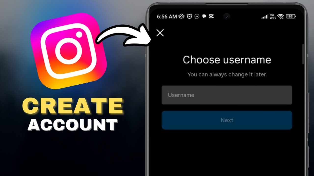 How To Create A Instagram Account in SECONDS! - YouTube