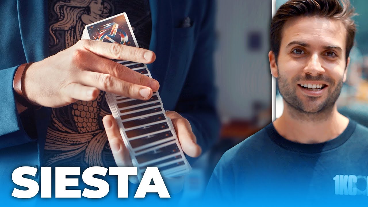 Siesta CARDISTRY TUTORIAL feat. Alejandro Portela - YouTube