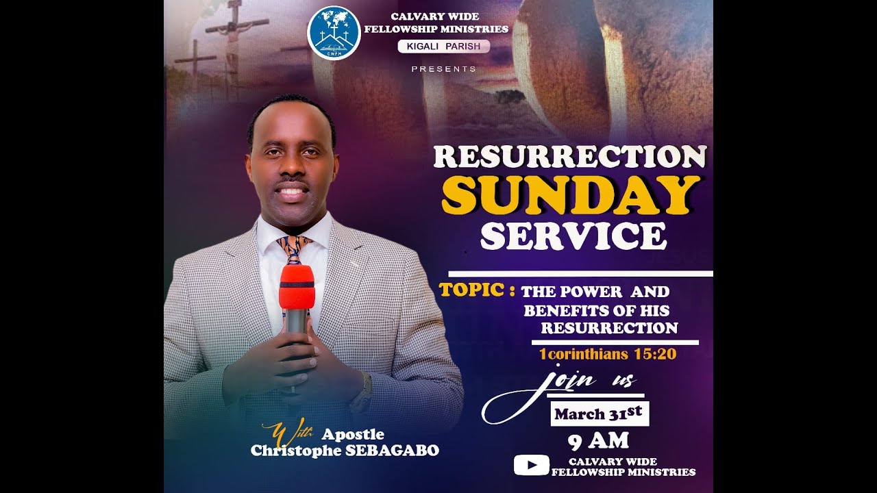 THE POWER AND BENEFITS OF HIS RESURRECTION -EASTER SUNDAY SERVICE WITH ...