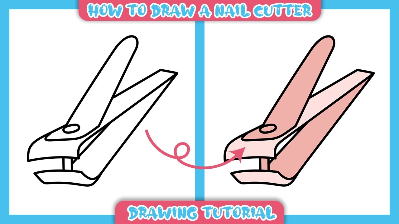 Easy Drawing Of Nail Cutter at Jennifer Hanneman blog