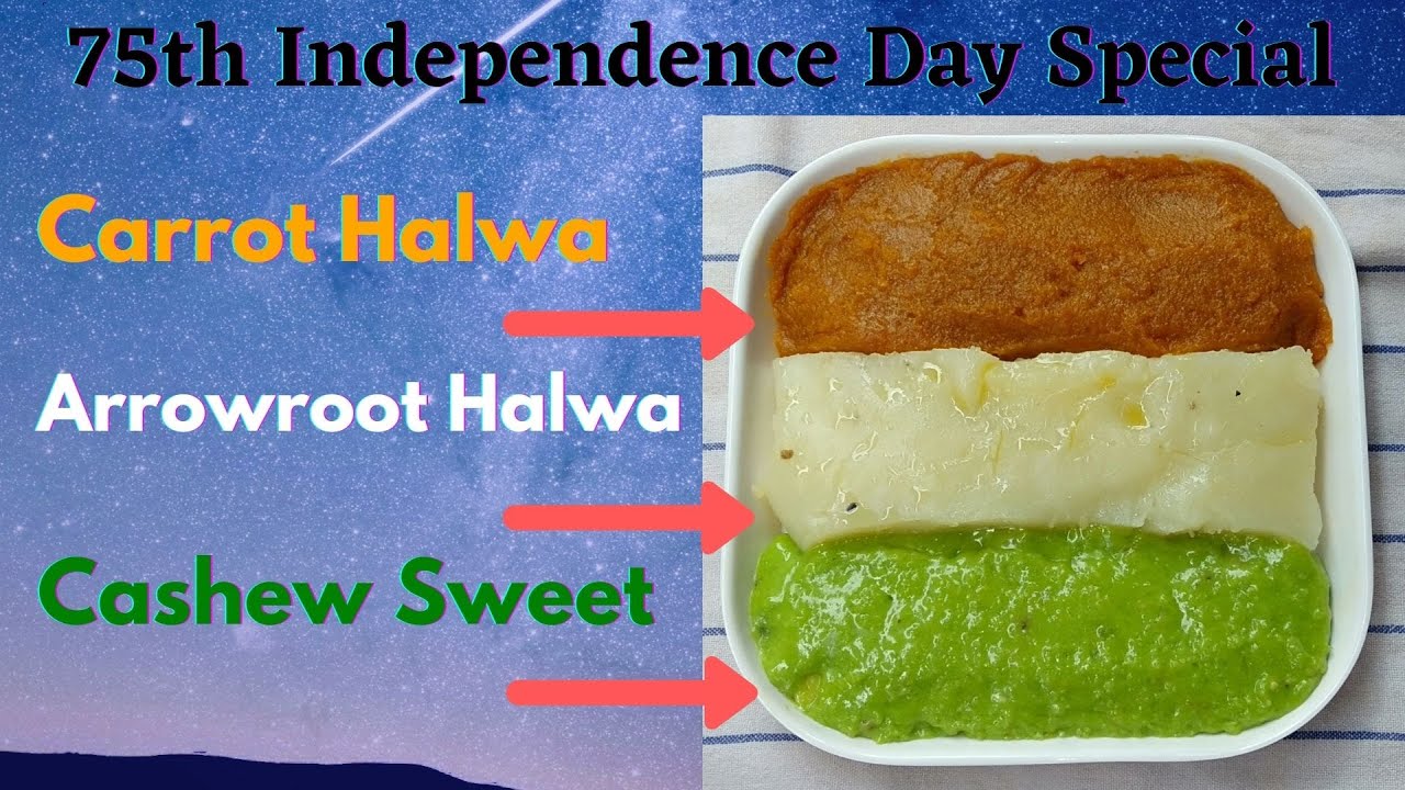 Tricolour Sweets I 75th Independence Day Special Recipe I # ...