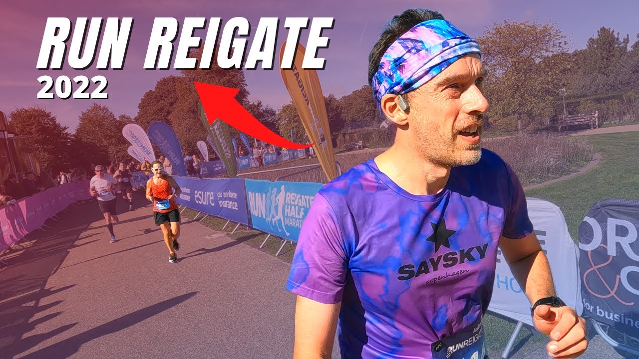 Run Reigate 2022 | RACE VLOG | Sub 2 hour Half Marathon attempt - YouTube