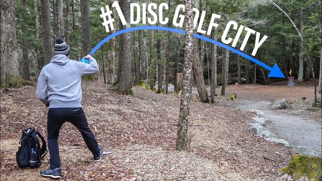 PLAYING IN THE #1 CITY FOR DISC GOLF IN THE USA!! Vlogmas Day 19 - YouTube