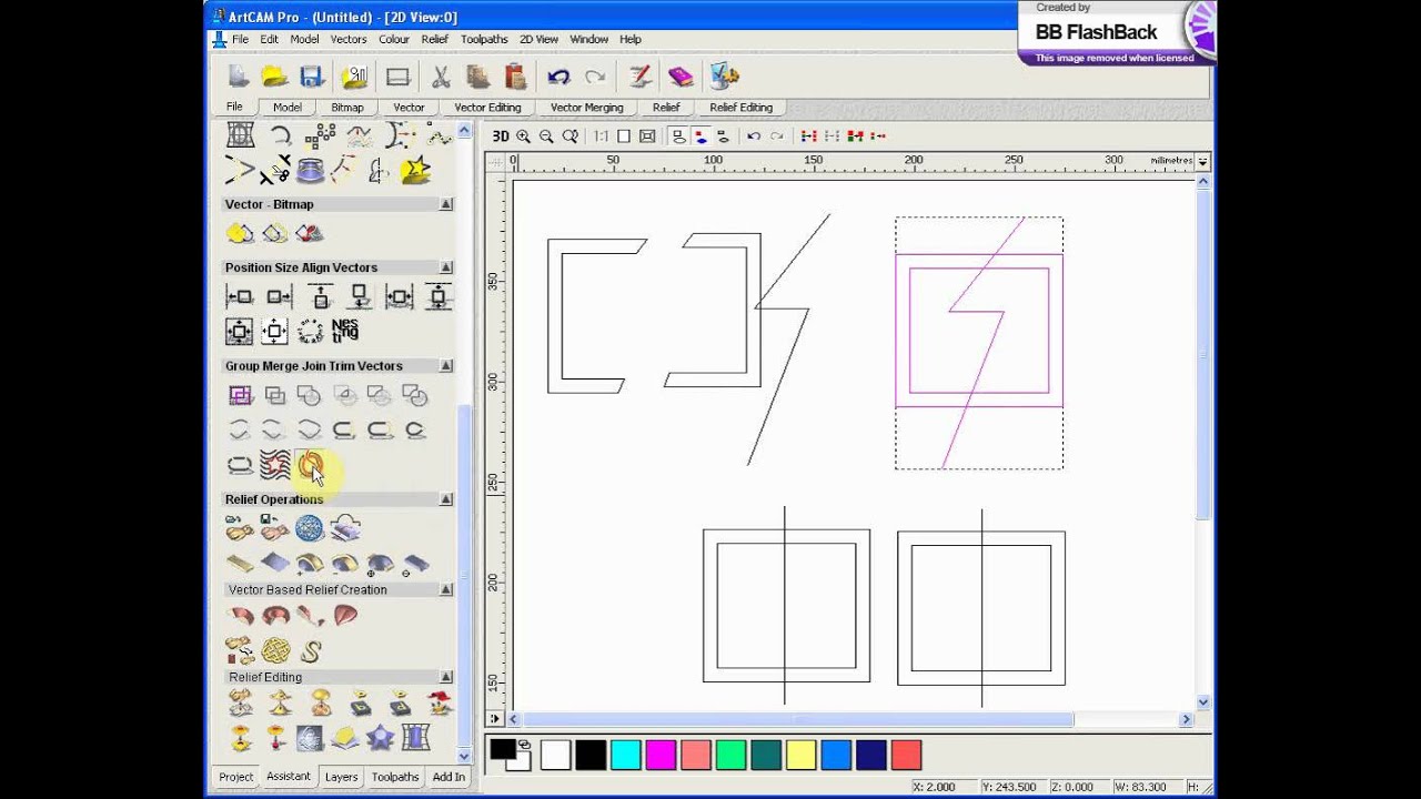 ARTCAM VECTOR SLİCE.wmv - YouTube